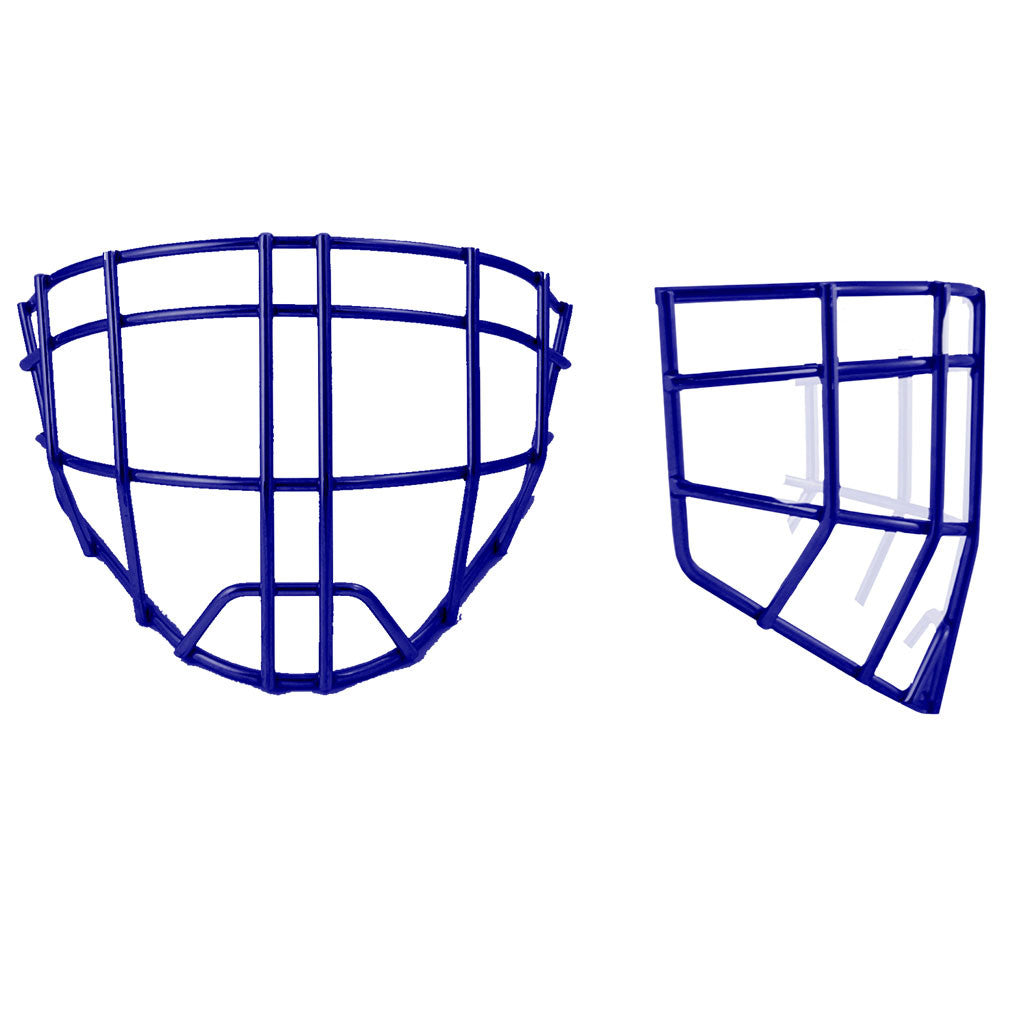 Cheater Style Stainless Steel Replacement Goalie Mask Cage – defender ...
