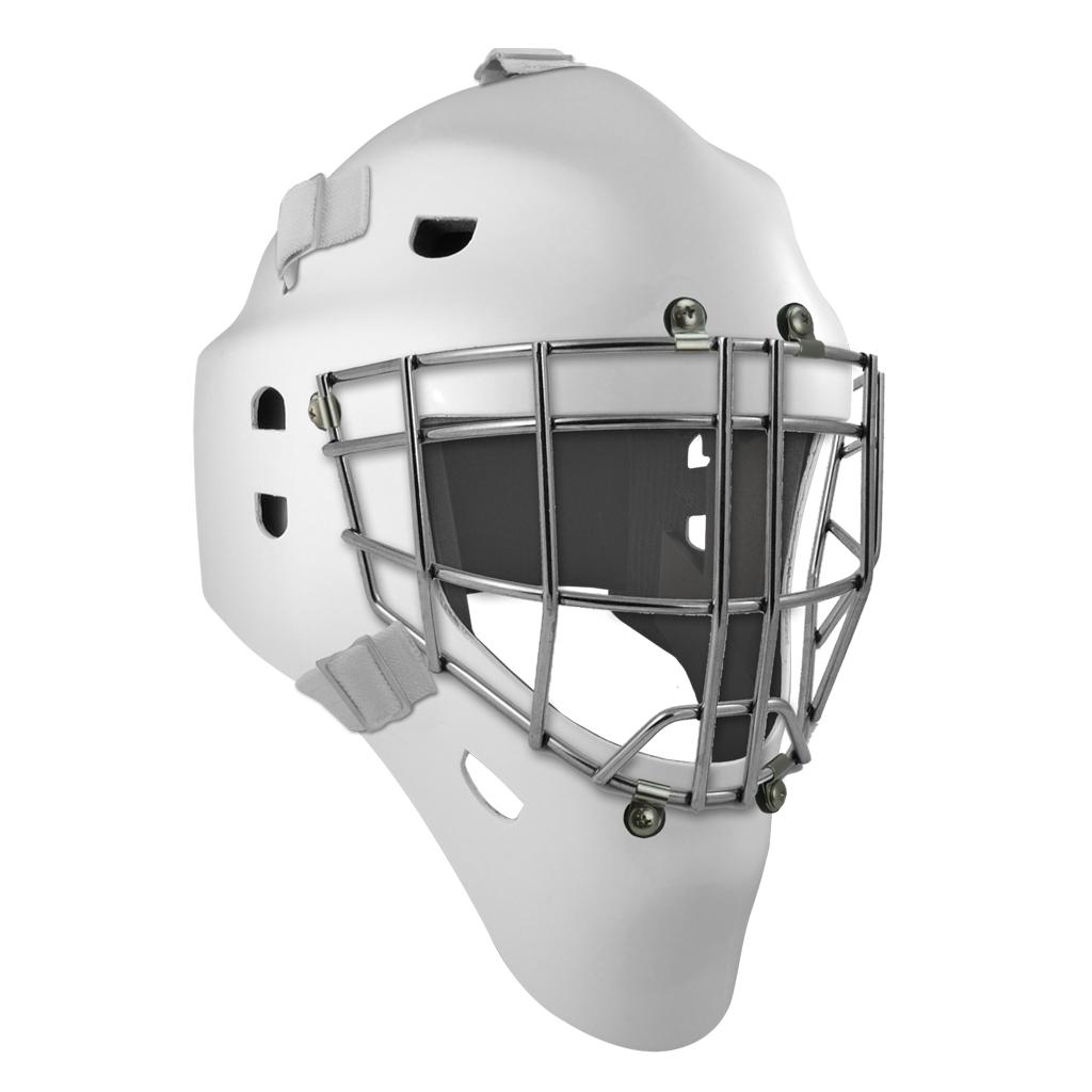 Pro Spec D1 Goalie Mask Cheater CageWHT/CHR – defender goalie masks