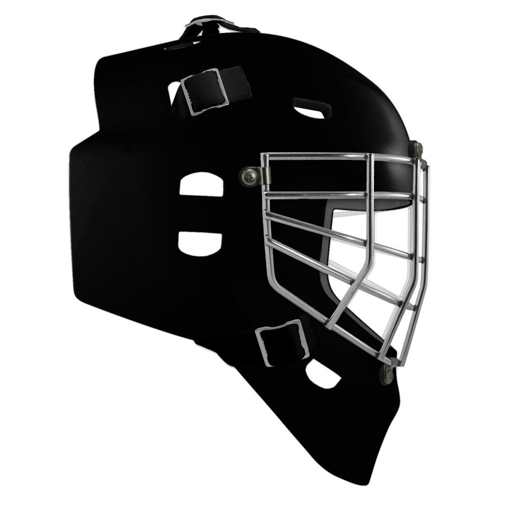 Pro Spec D1 Goalie Mask Approved Grid CageBLK/CHR – defender goalie masks