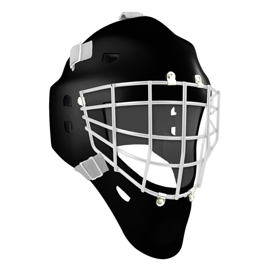 Pro Spec D1 Goalie Mask Approved Grid CageBLK/WHT – defender goalie masks